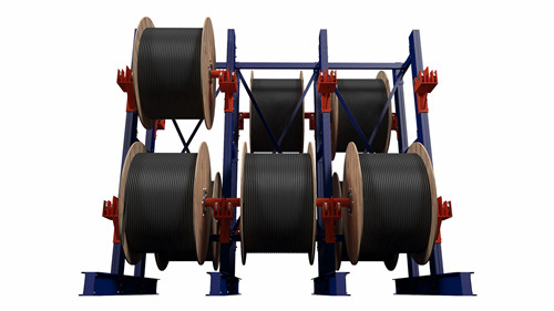 Cable Reel storage Racks- | steel-pallet.com