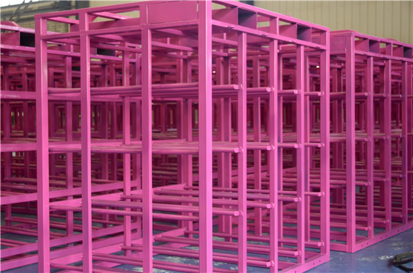 Bottled water rack- | steel-pallet.com