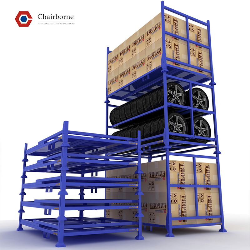 Maximizing Warehouse Space with Our Innovative Multi-Layer Tire Rack ...
